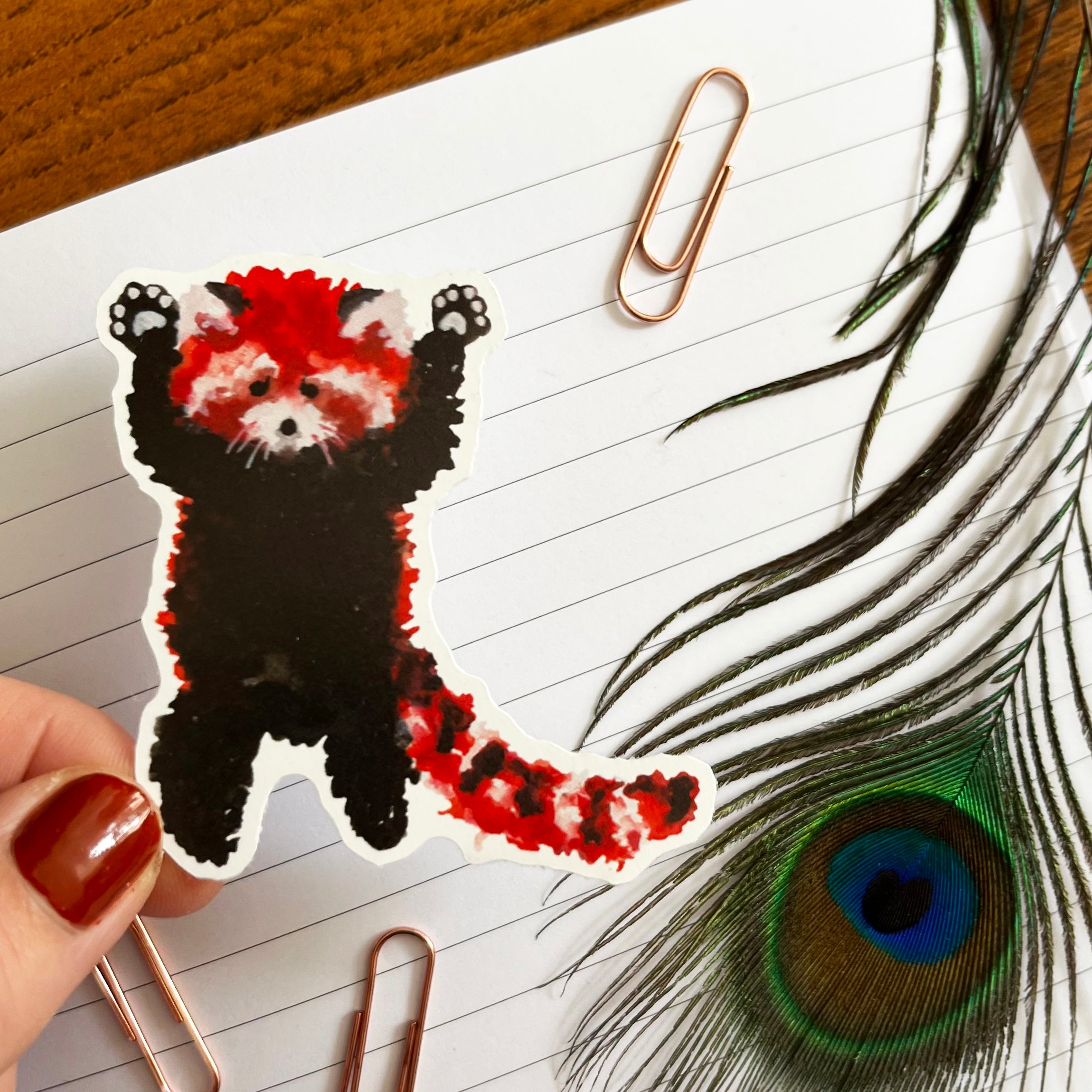 Pack Red Panda Sticker – Bison Bindery